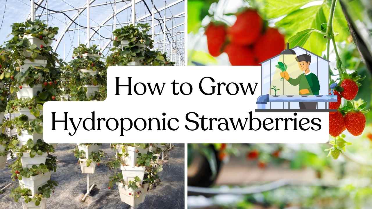 How to Grow Hydroponic Strawberries - Homebec